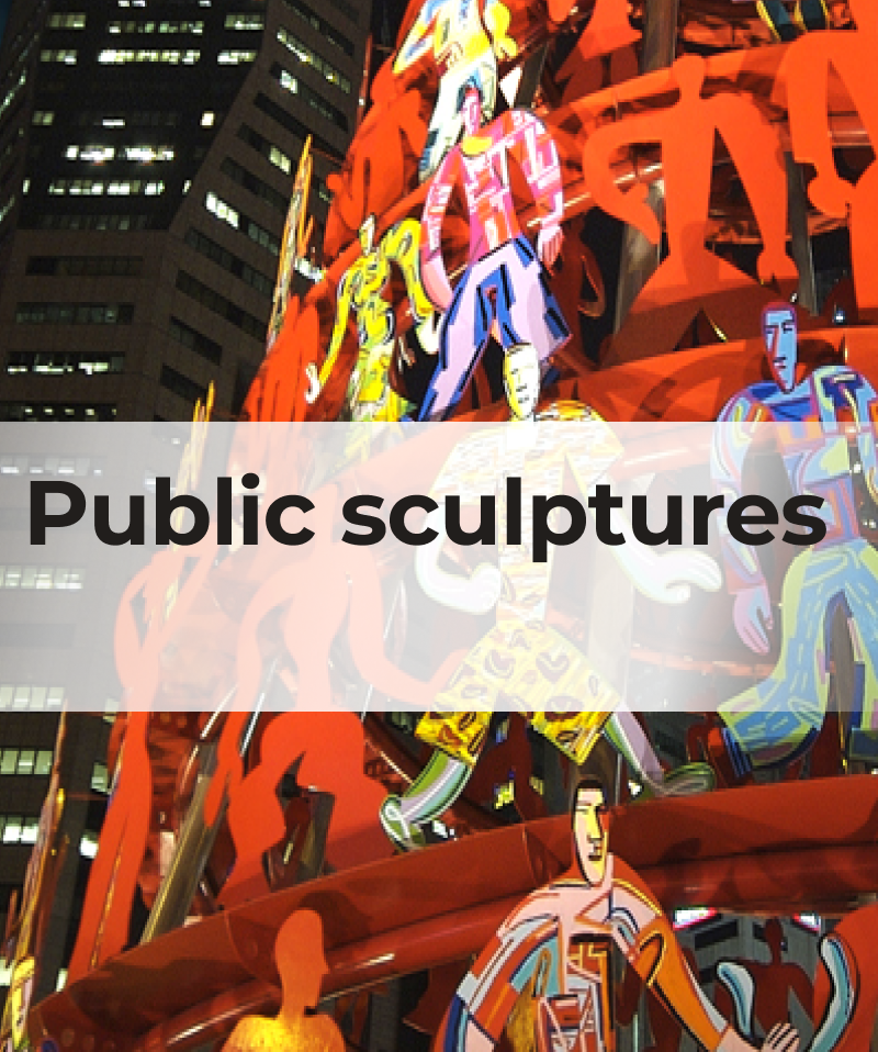 David Gerstein - Vibrant Contemporary Sculptures & Art