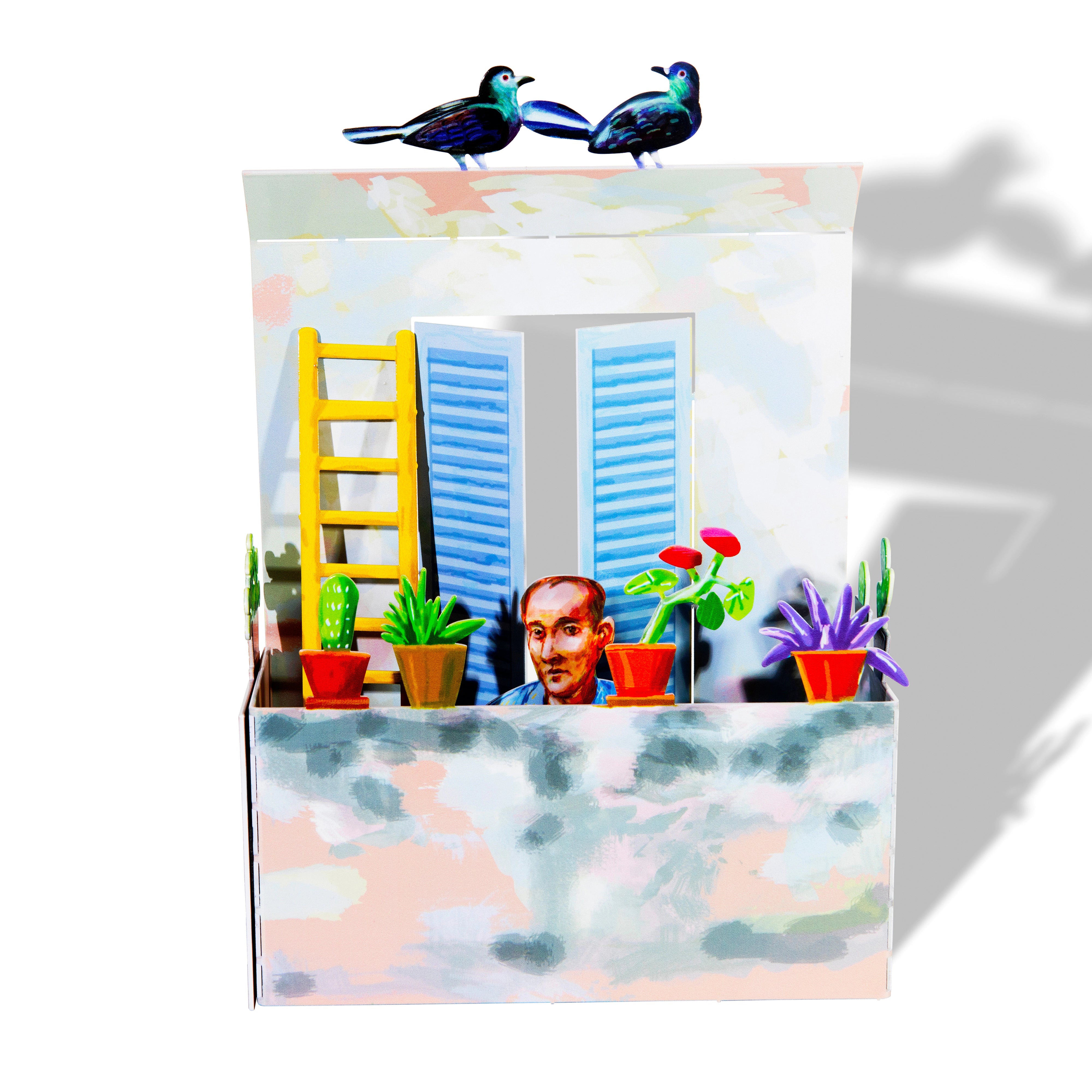 Balcony with Image 25cm 02$515.00